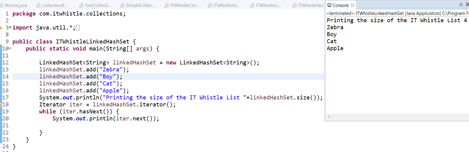 Java Collections - IT Whistle %Java Collections%