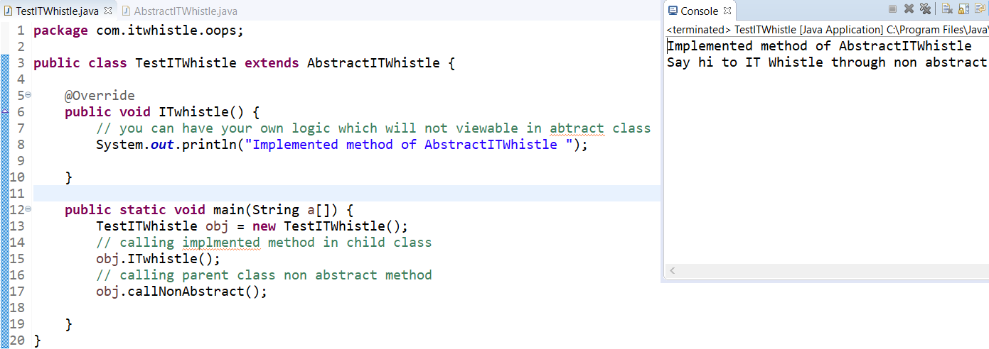 Java OOPs Concepts - IT Whistle